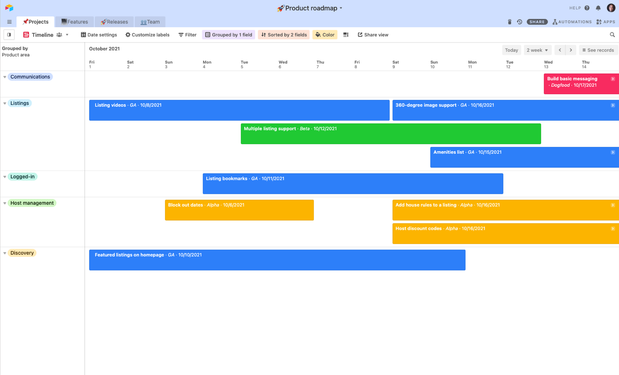 Introducing Airtable s New Timeline View Airtable Blog